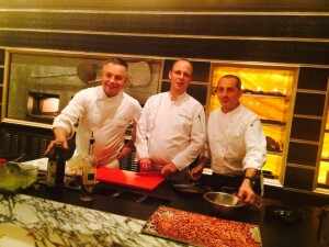 Three chefs at Tre-forni