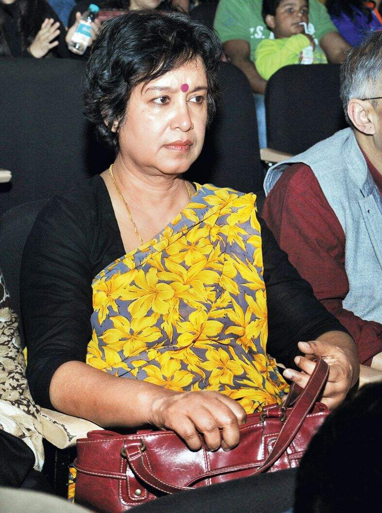 Helpless when the AIMIM browbeats Taslima