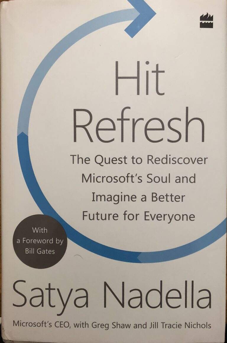 Book Review: Hit Refresh by Satya Nadella