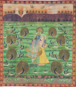 Lord Krishna and raslila