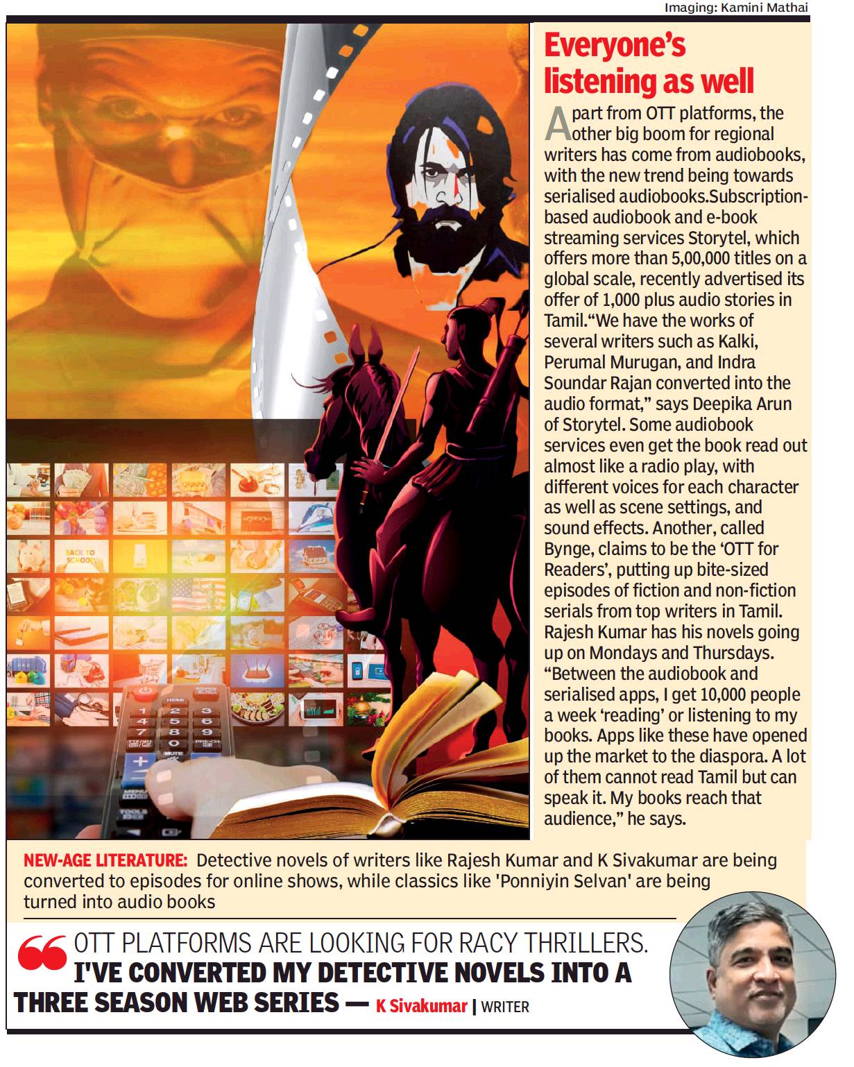 Regional books turn to chapter of web shows