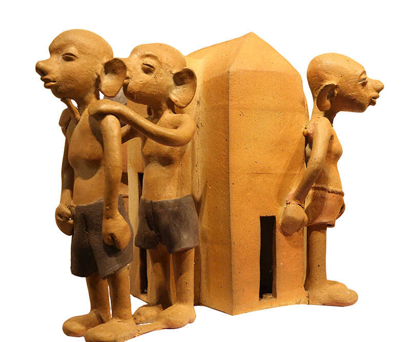 Sculptures at Art Heritage’s Illumination