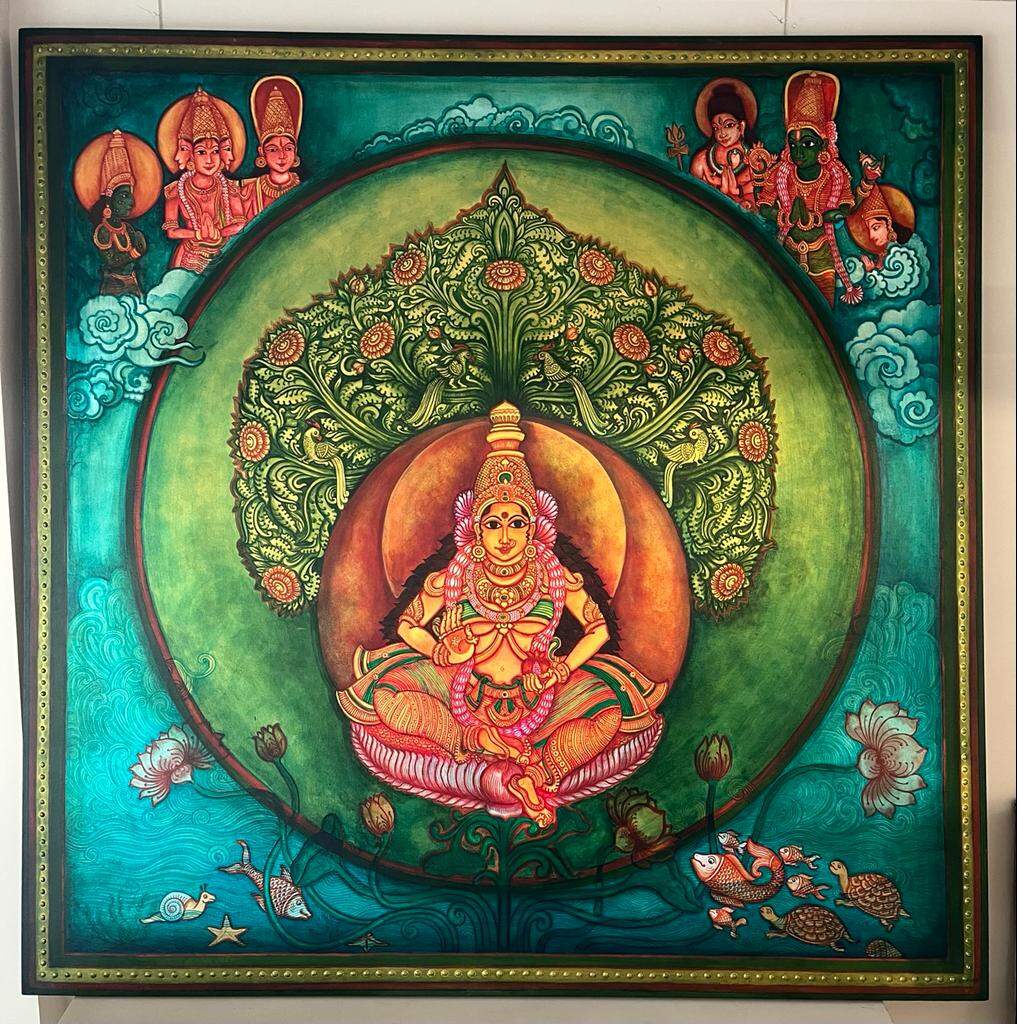 Arpitha Reddy’s Devis and ecological echoes at Jehangir Art Gallery