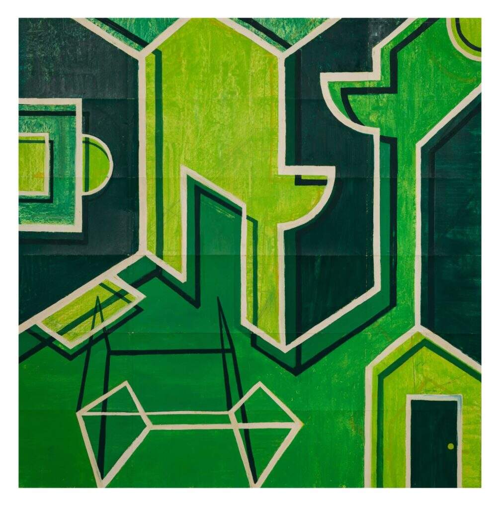 Kanishka Raja interlocks visual fields at Experimenter Mumbai