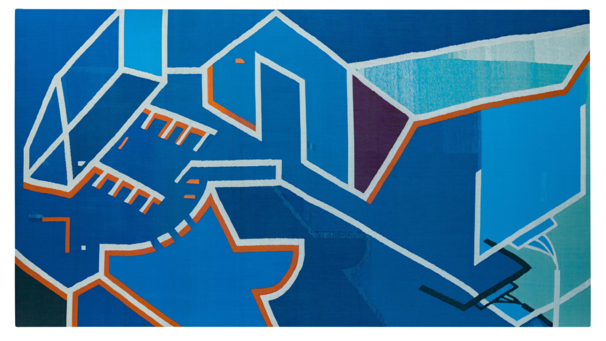 Kanishka Raja interlocks visual fields at Experimenter Mumbai