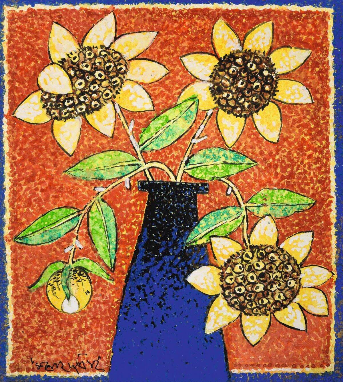 Artist Manoj Dutta leaves behind his love for the earth