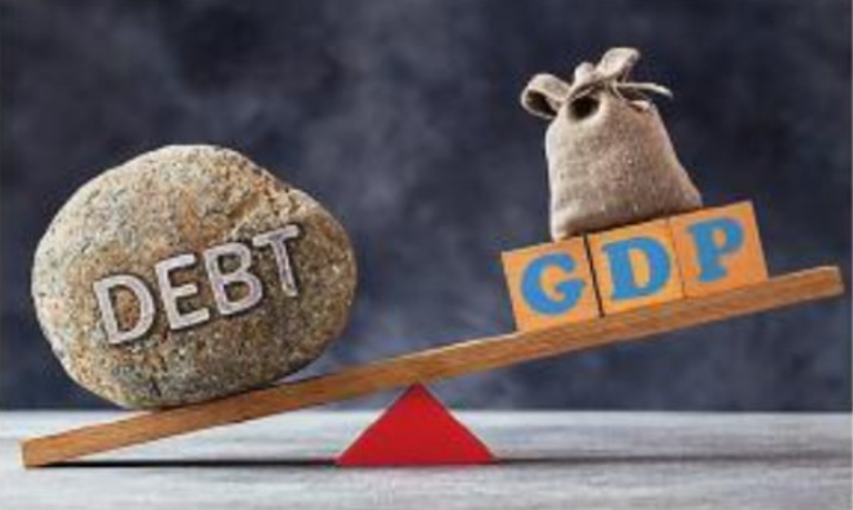 Space for growth: Combined government debt level is at a record high ...