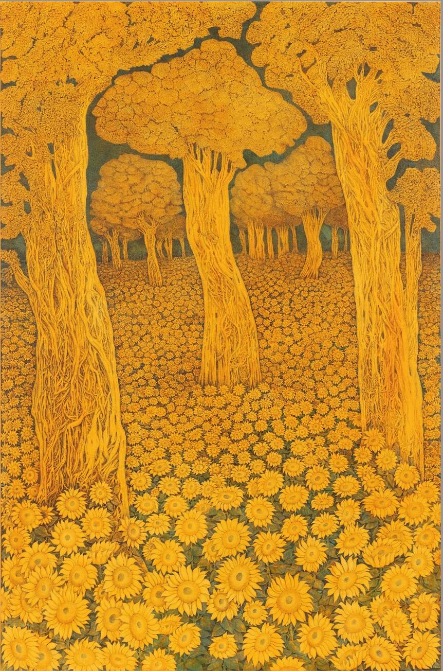 Jiva presents trees as hymns for humanity