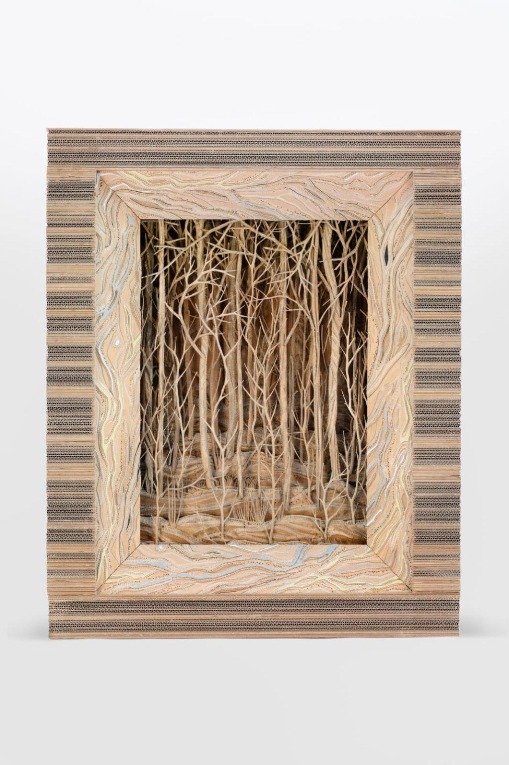 Eva Jospin’s enchanting cardboard forests at Venice Biennale 2024