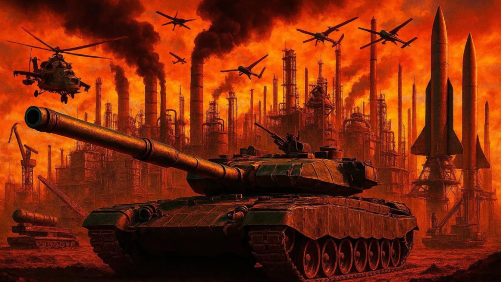 Dangerous hypnosis of the military industrial complex