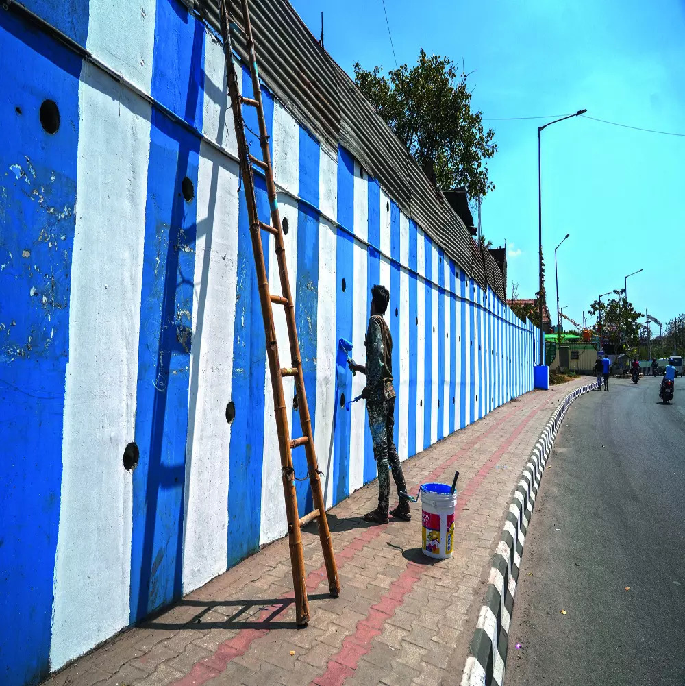 Slow claps, finishing touches put on Okalipuram Corridor
