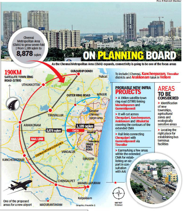 Chennai Metropolitan Development Authority: Govt set to dust out old ...