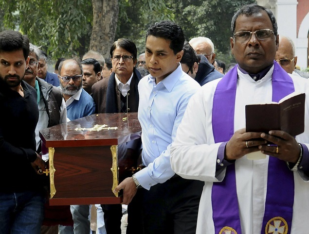 George Fernandes: Part of former Defence Minister' ashes to be brought ...