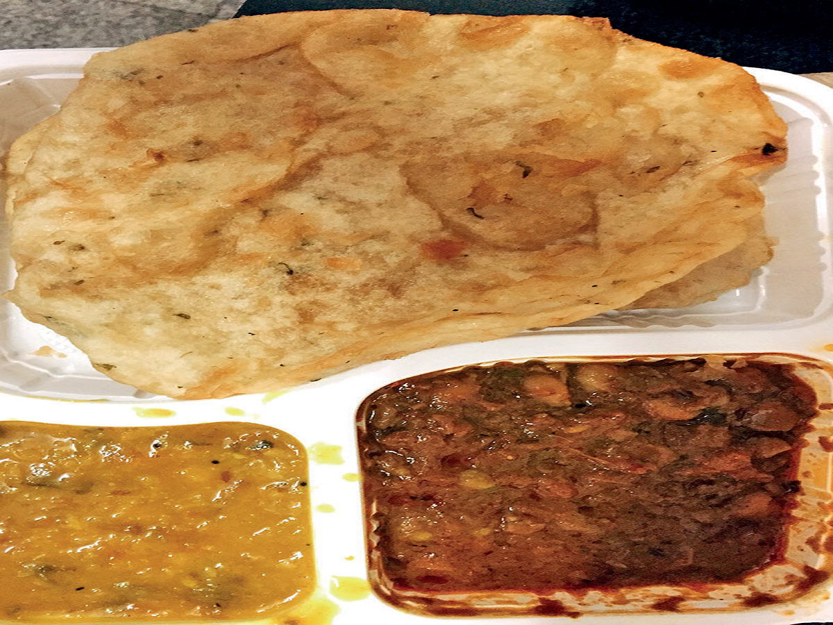 One of India’s favourite breakfast or snack, the poori sabzi is found ...