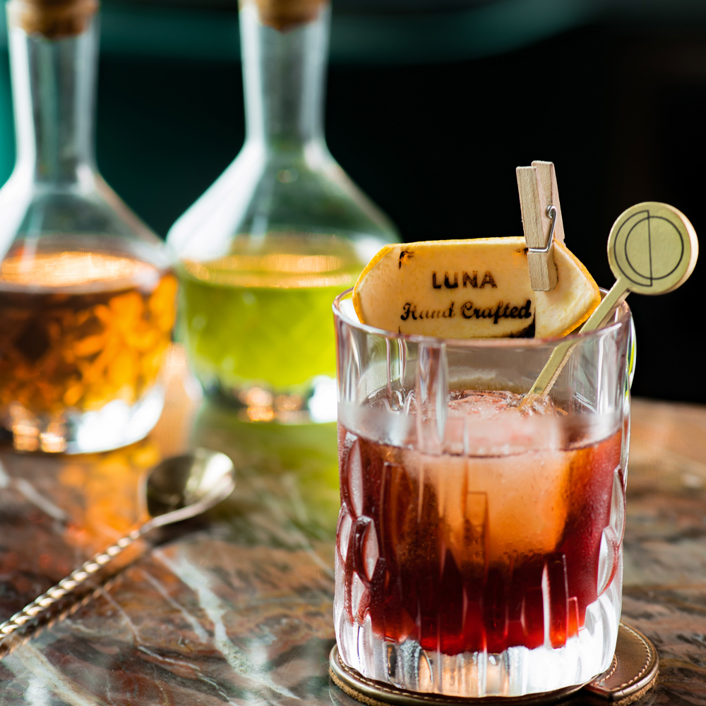 Experience the stunning view of the city skyline & enjoy the delicious ...