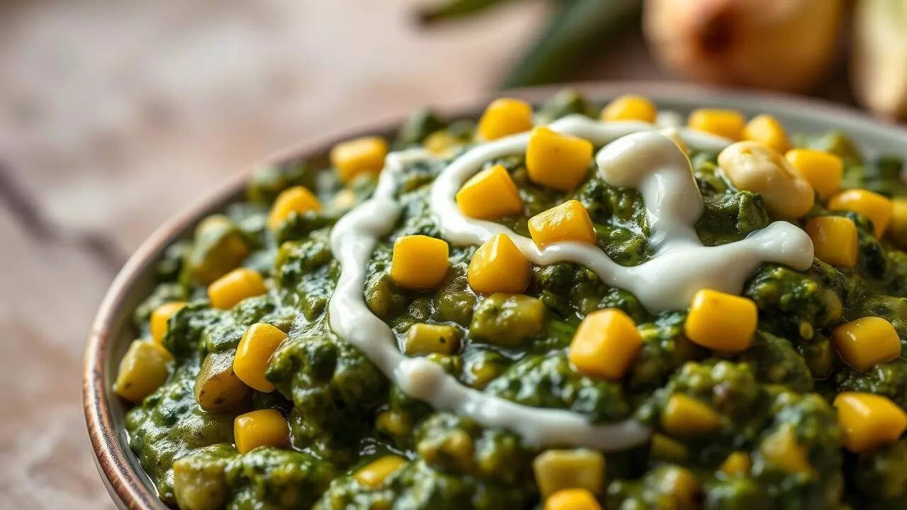 How To Make Palak Corn Sabzi; A Quick, Nutritious & Delicious Curry For ...