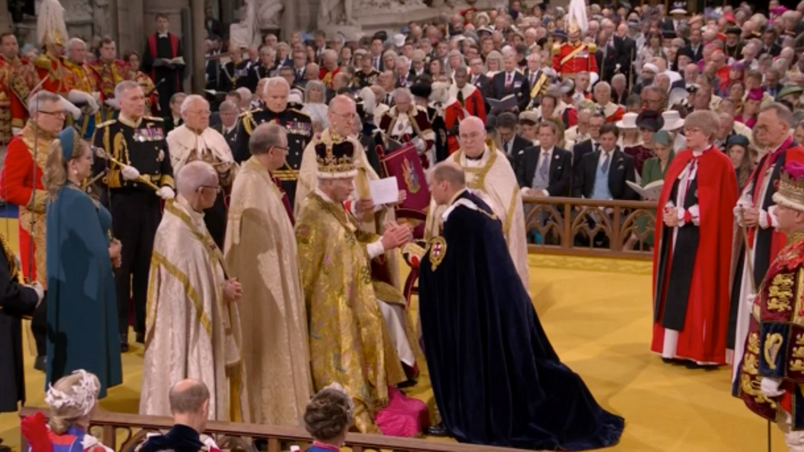 Coronation: Britain’s Prince William Pledges Loyalty to King Charles III
