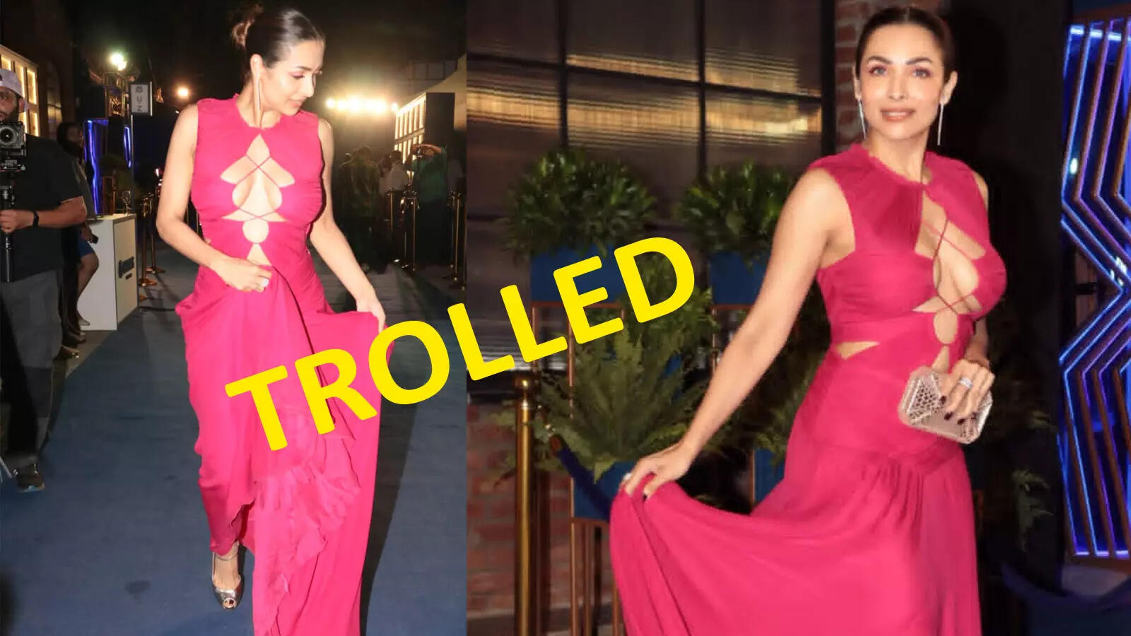Malaika Arora makes heads turn in another bold outfit; netizens say 'Urfi's aunt Kulfi'