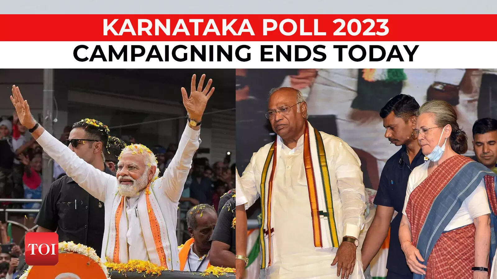 Karnataka Election: Campaigning concludes today, voting on May 10th