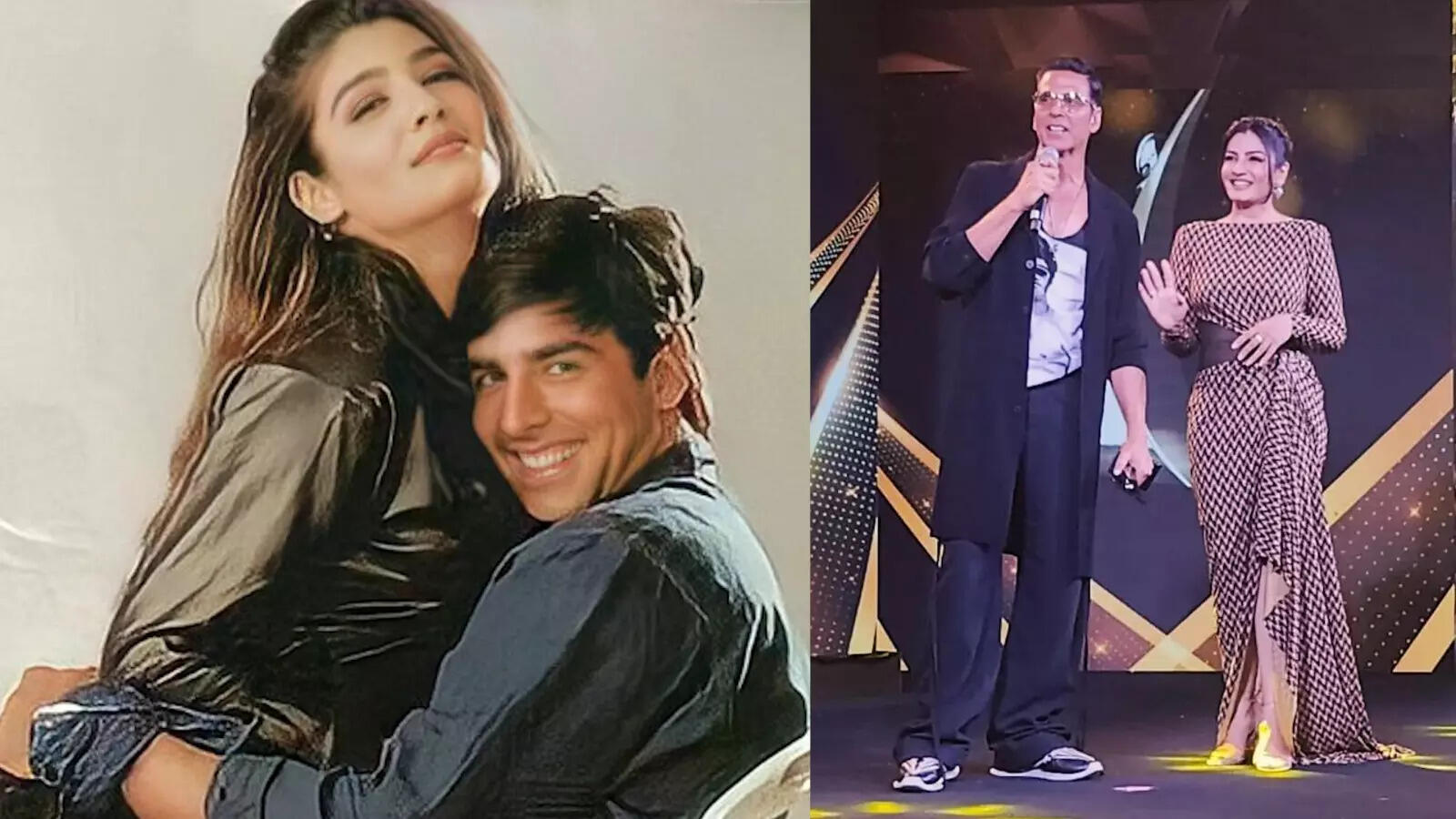 OMG! Ex-couple Akshay Kumar and Raveena Tandon surprise everyone with their camaraderie at an event