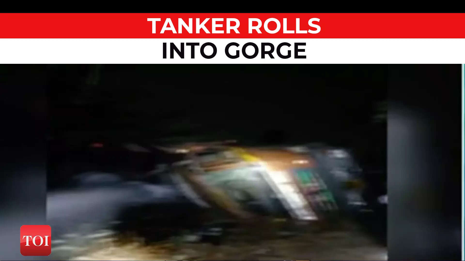 Tanker carrying raw alcohol hits bikes, rolls down gorge in Pune; 2 killed
