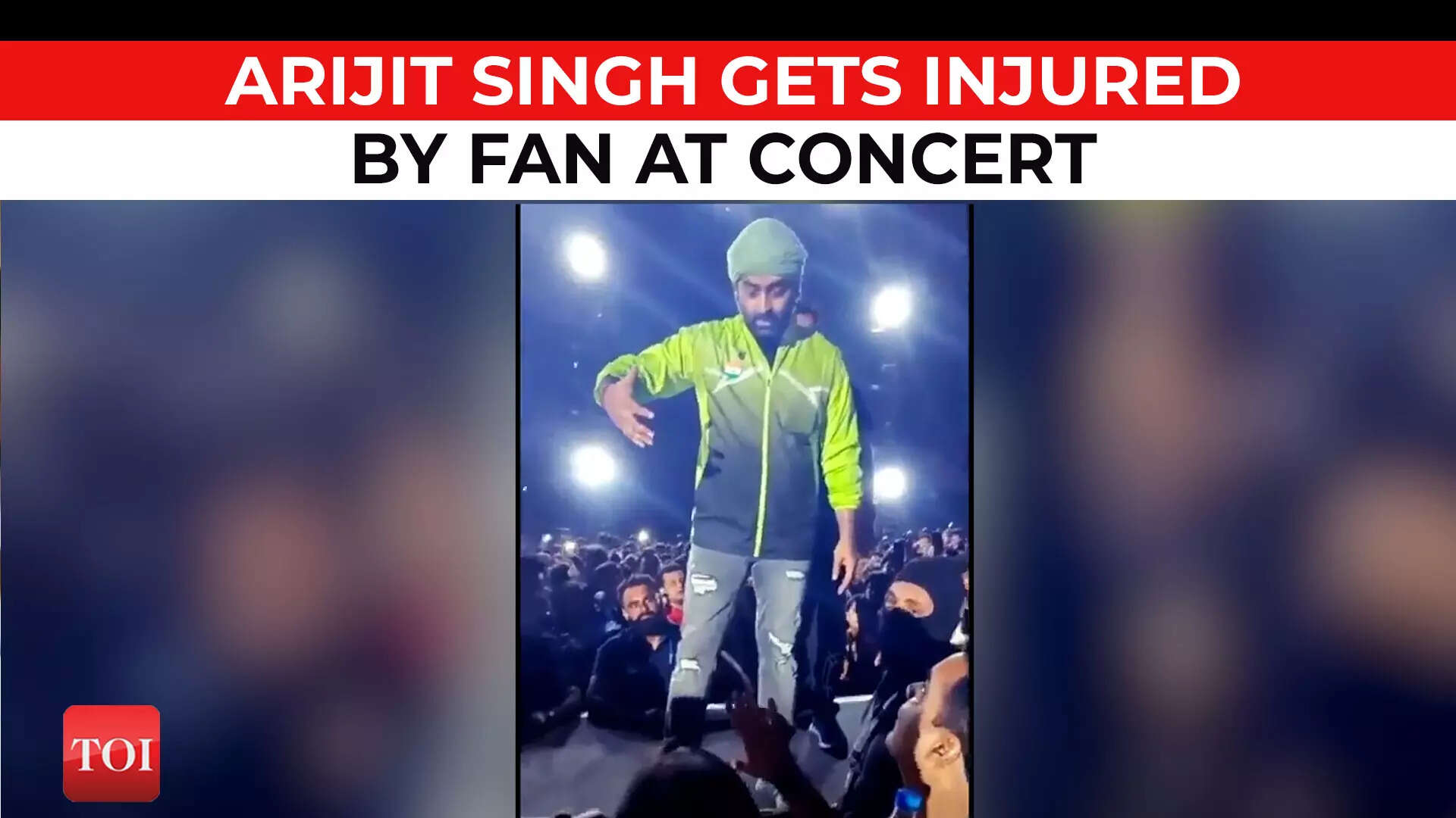 Singer Arijit Singh gets injured after excited fan pulls his hand at ...