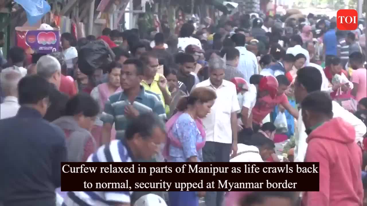 manipur: Uneasy calm prevails in violence-hit Manipur, curfew relaxed for 3 hrs in 3 districts