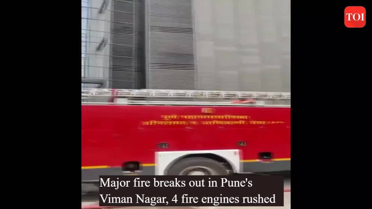 Maharashtra: Major fire breaks out in Pune's Viman Nagar