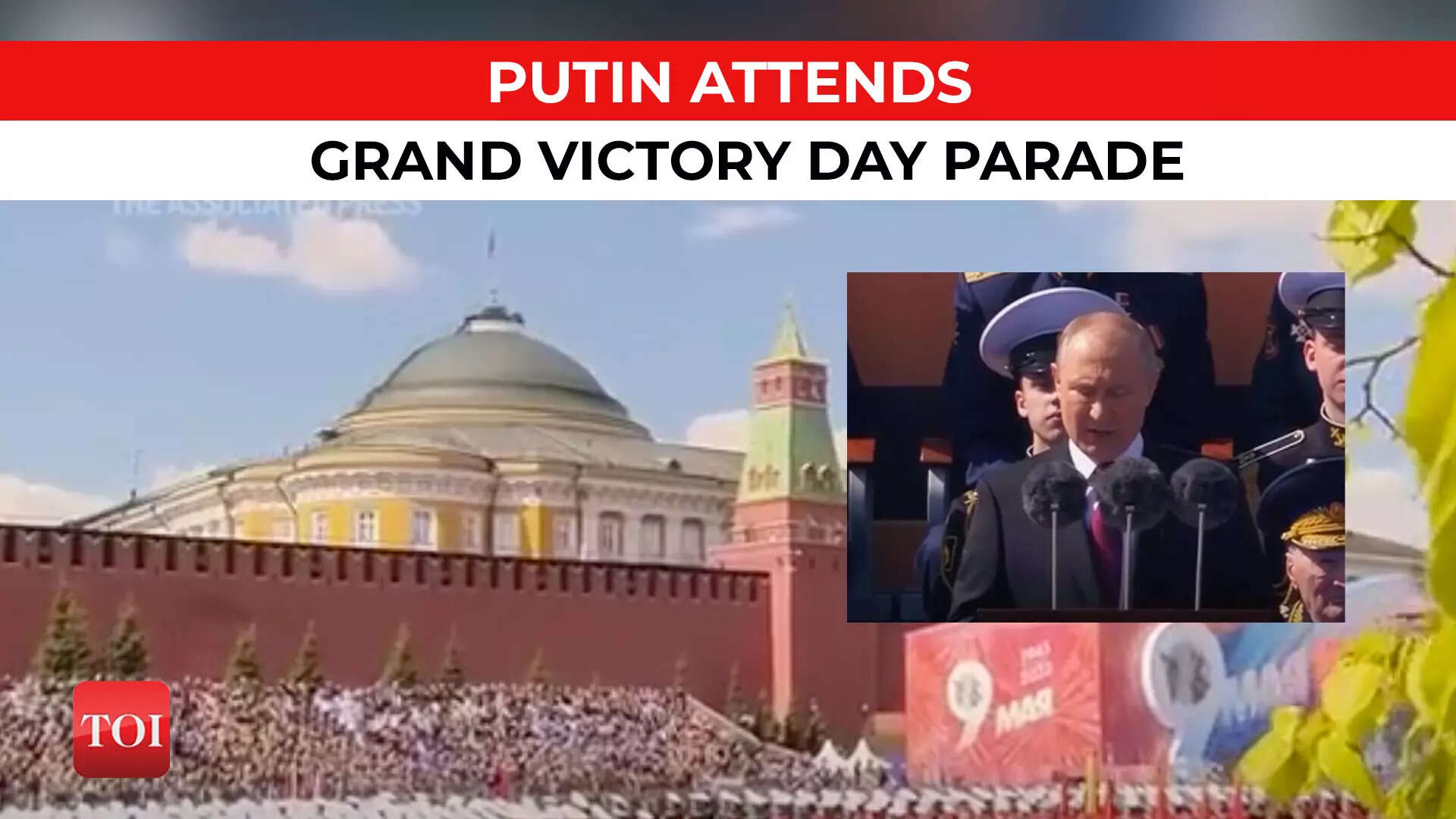 Russian President Vladimir Putin attends Victory Day parade, says proud ...