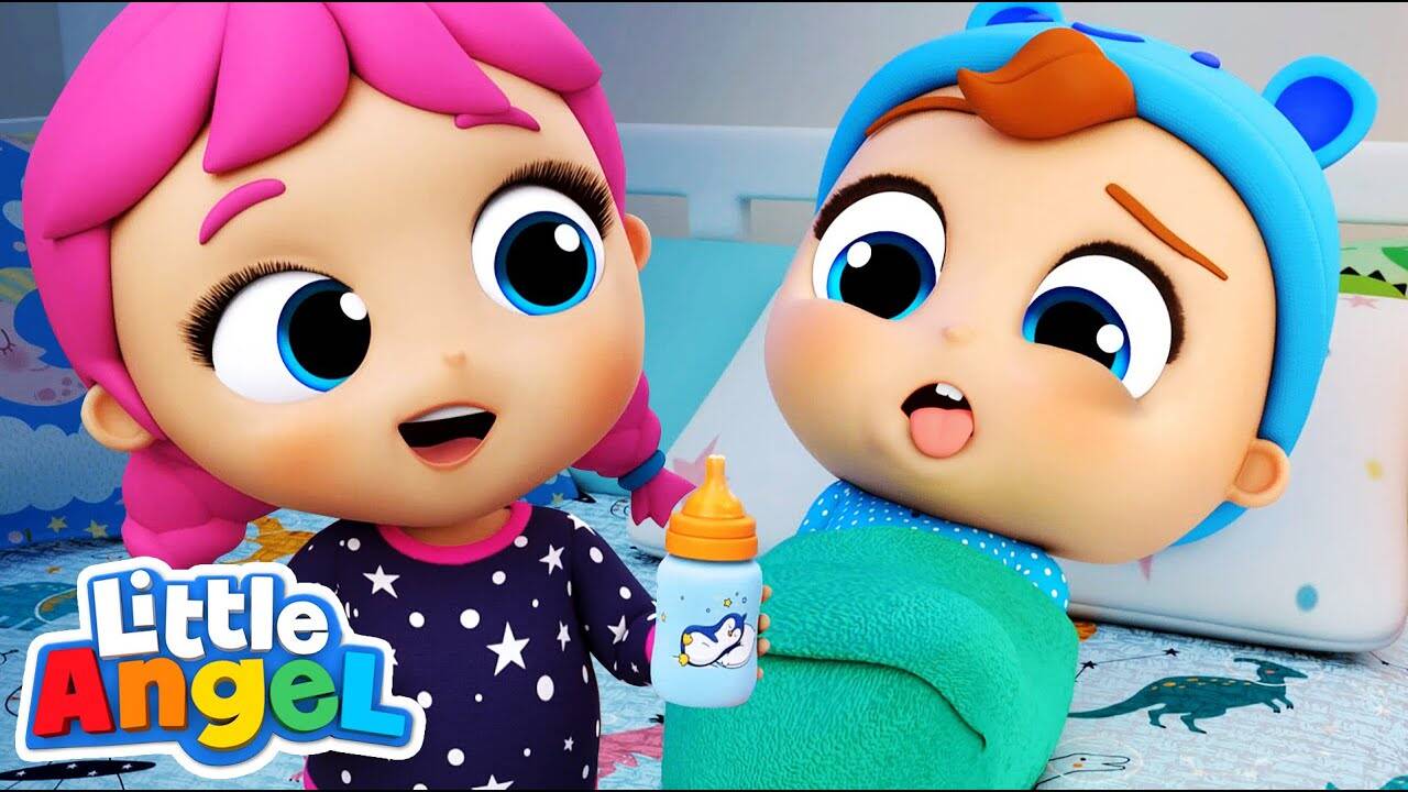 English Kids Poem: Nursery Song in English 'Rock-a-bye-Baby , go to ...