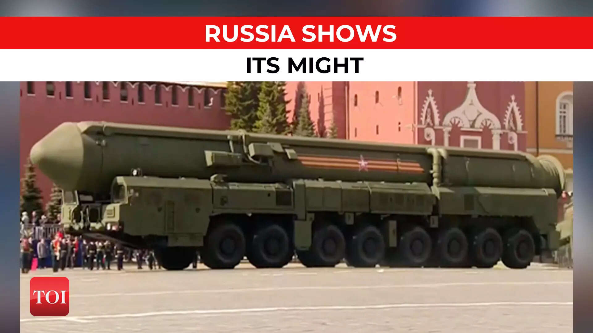 Moscow: Russia’s deadly missiles on display at Victory Day Parade