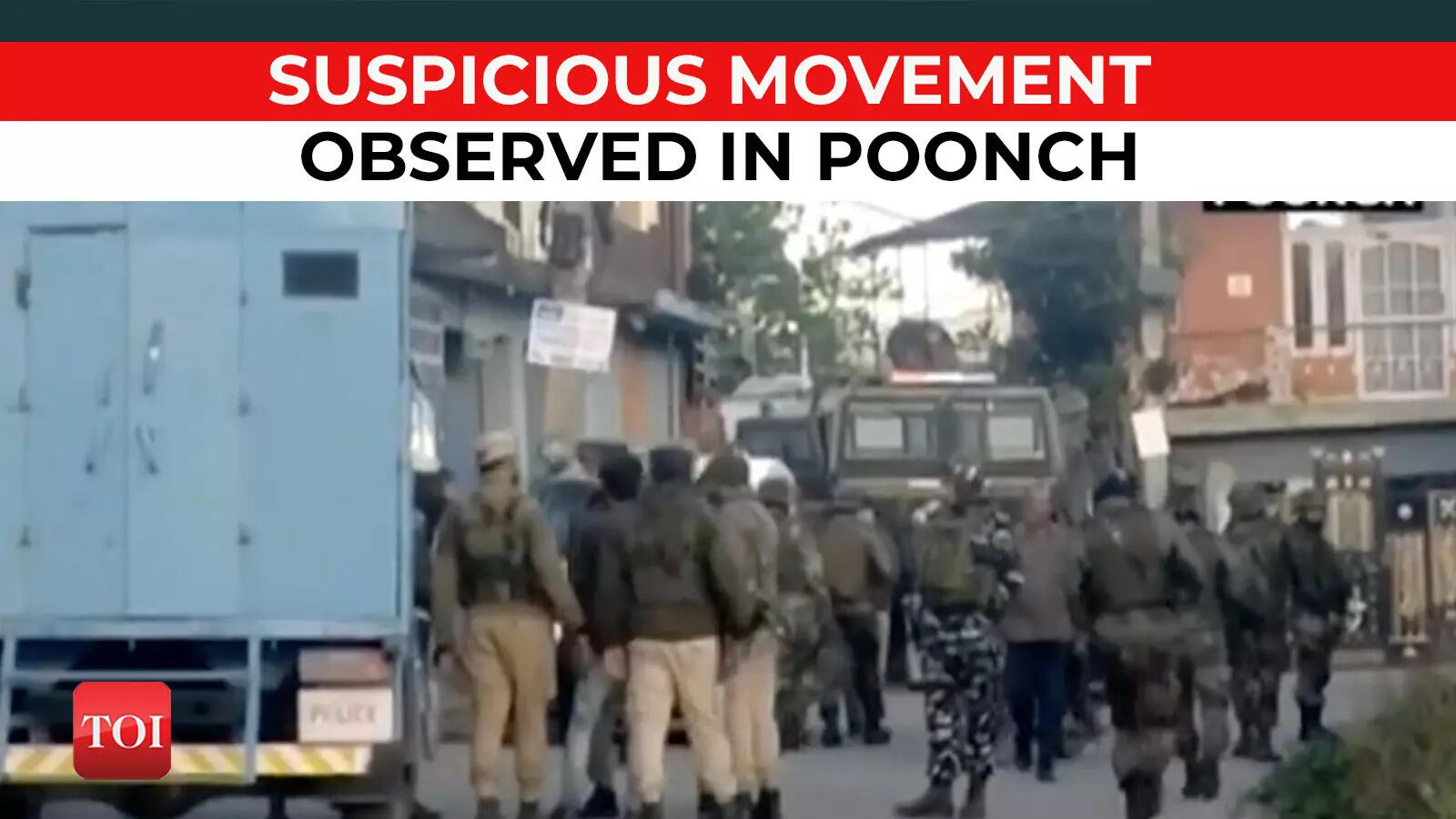 Movement of ‘suspected people’: Security forces launch cordon and search op in J&K’s Poonch