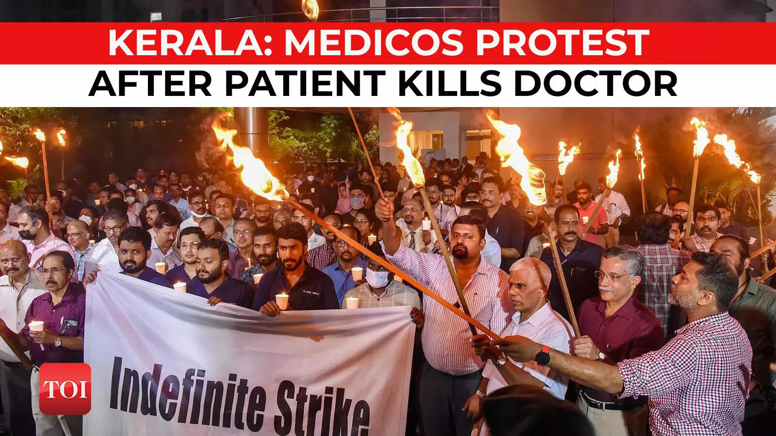 Kerala: Medical professionals protest after 23-year-old doctor was ...