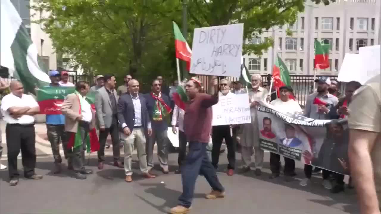 Pakistan arrests ex-PM Khan's party leaders as protests continue