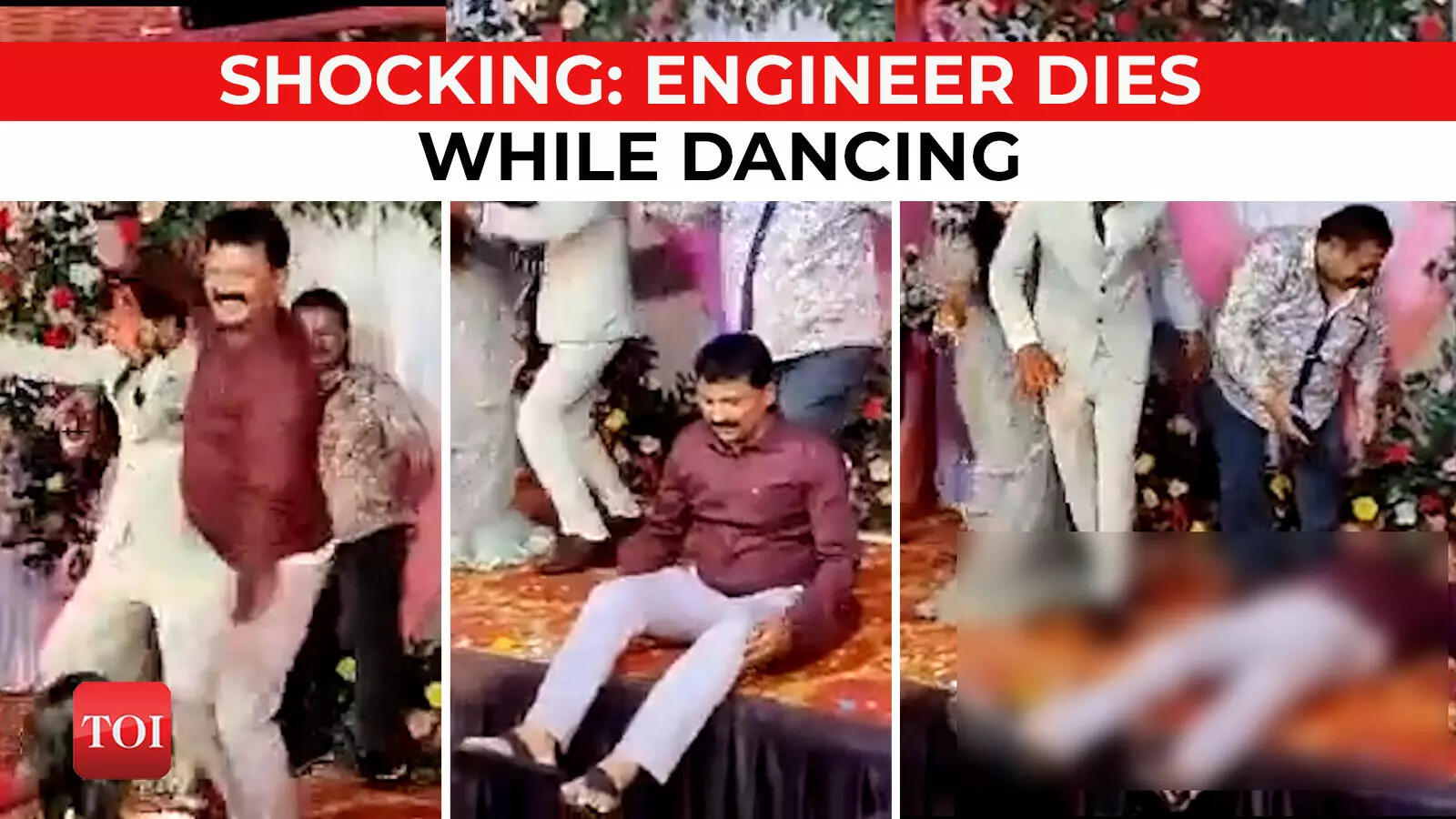 Caught on cam: Man suffers massive heart attack while dancing at a ...