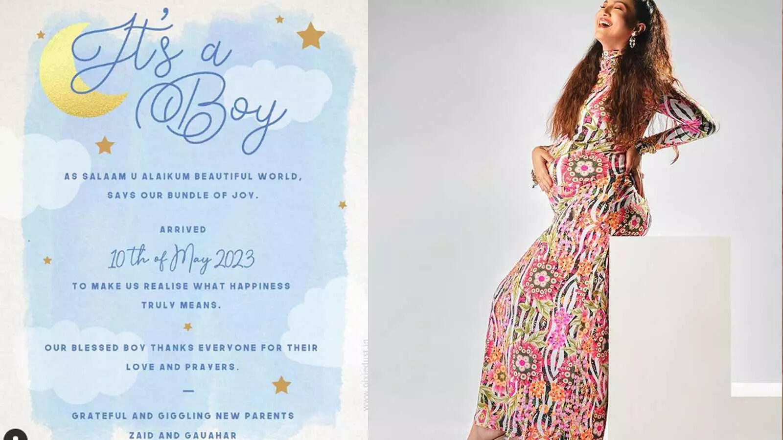 Mashallah! Gauahar Khan and Zaid Darbar blessed with baby boy; Anushka ...