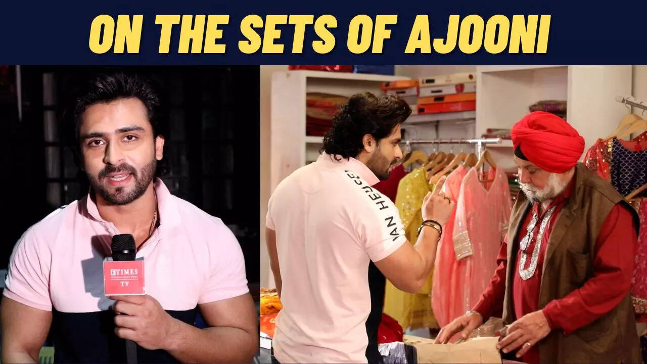 Ajooni on the sets: Rajveer goes to buy a saree for Ajooni
