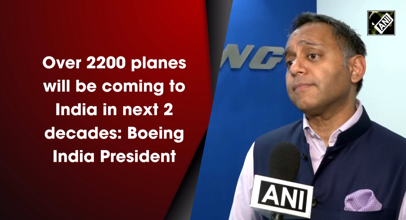 Over 2200 planes will be coming to India in next 2 decades