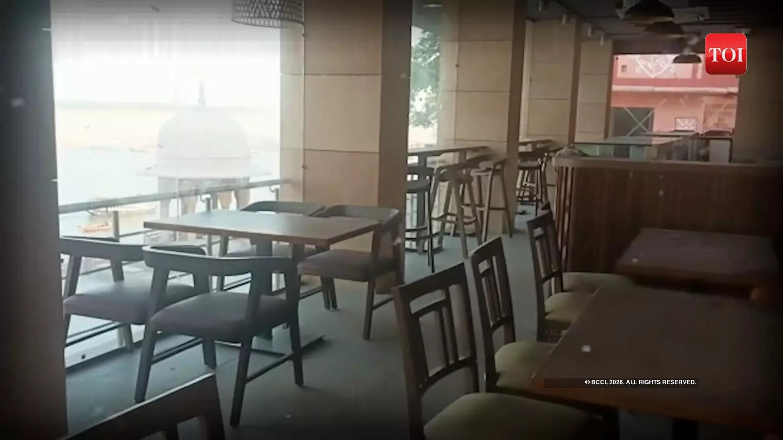 ganga: Ganga View Cafe in Varanasi, royal-style food with stunning view