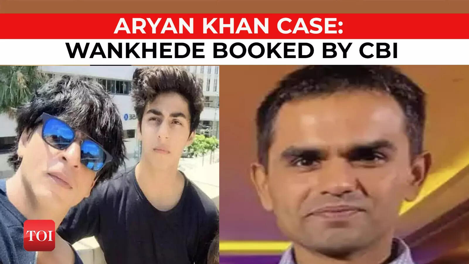 Sameer Wankhede booked by CBI for seeking bribe from SRK in Aryan Khan case