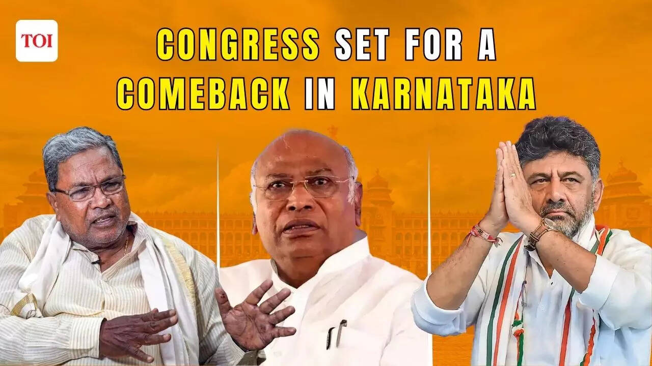 Watch: Karnataka Election 2023 Results; Landslide victory for Congress ...