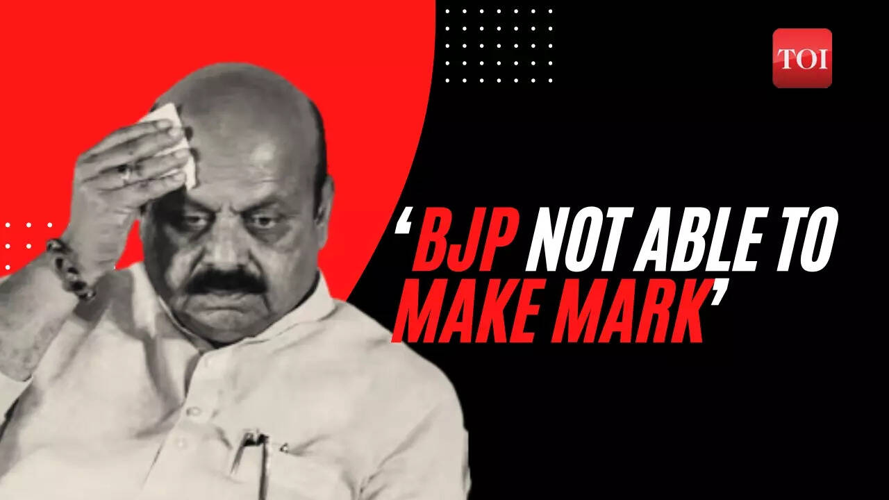 basavraj bommai: Karnataka CM Basavraj Bommai concedes defeat in 2023 ...