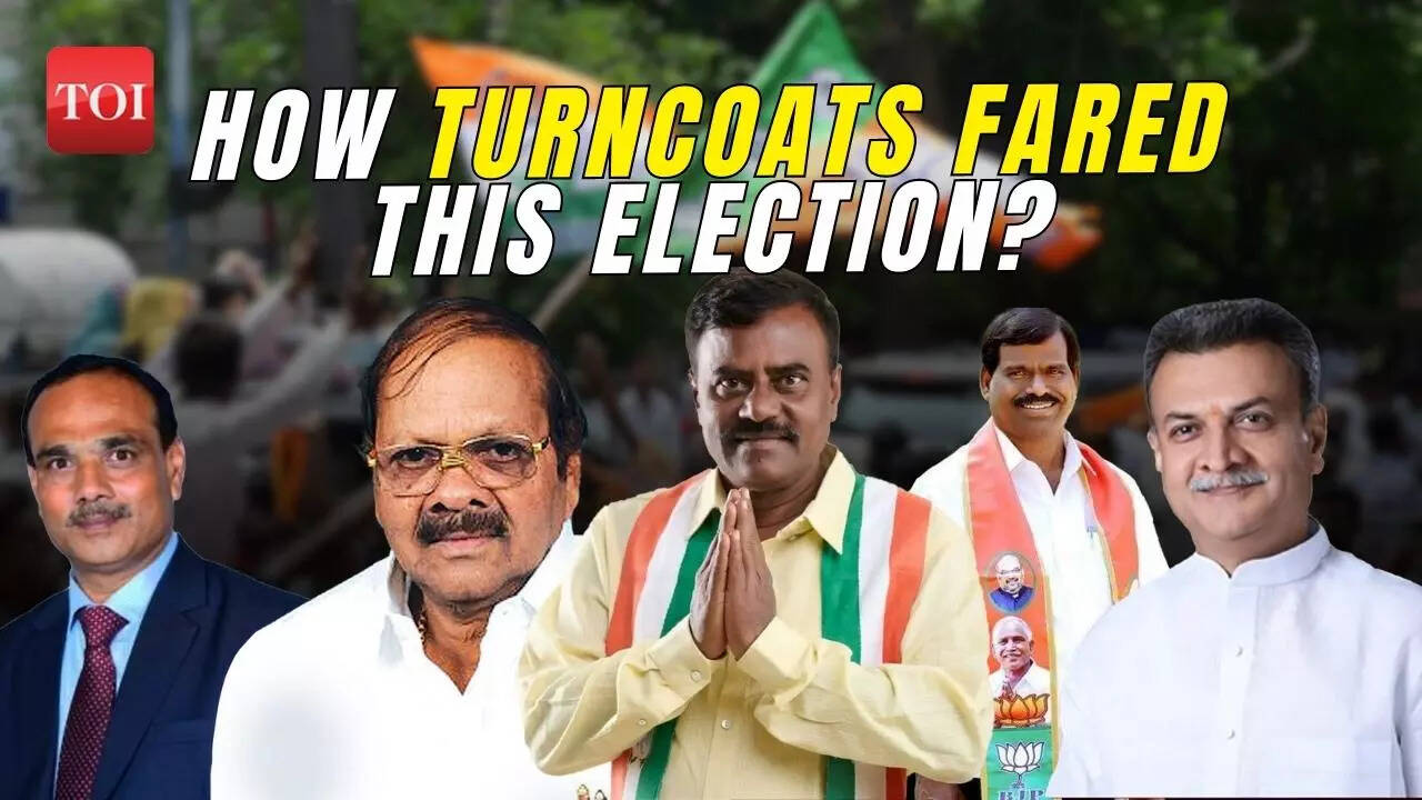 Karnataka Results 2023: Did switching parties work for turncoats?