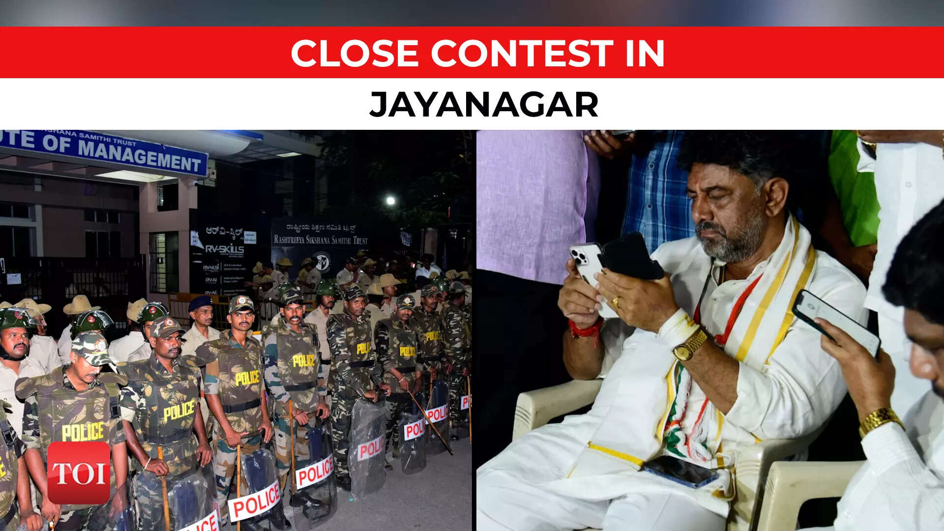 Jayanagar seat recounting: BJP candidate CK Ramamurthy declared winner