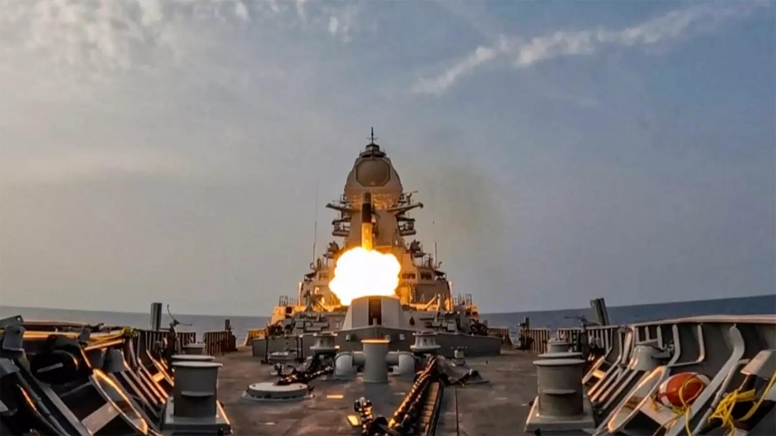 INS Mormugao successfully hits ‘Bulls Eye’ during its maiden Brahmos ...