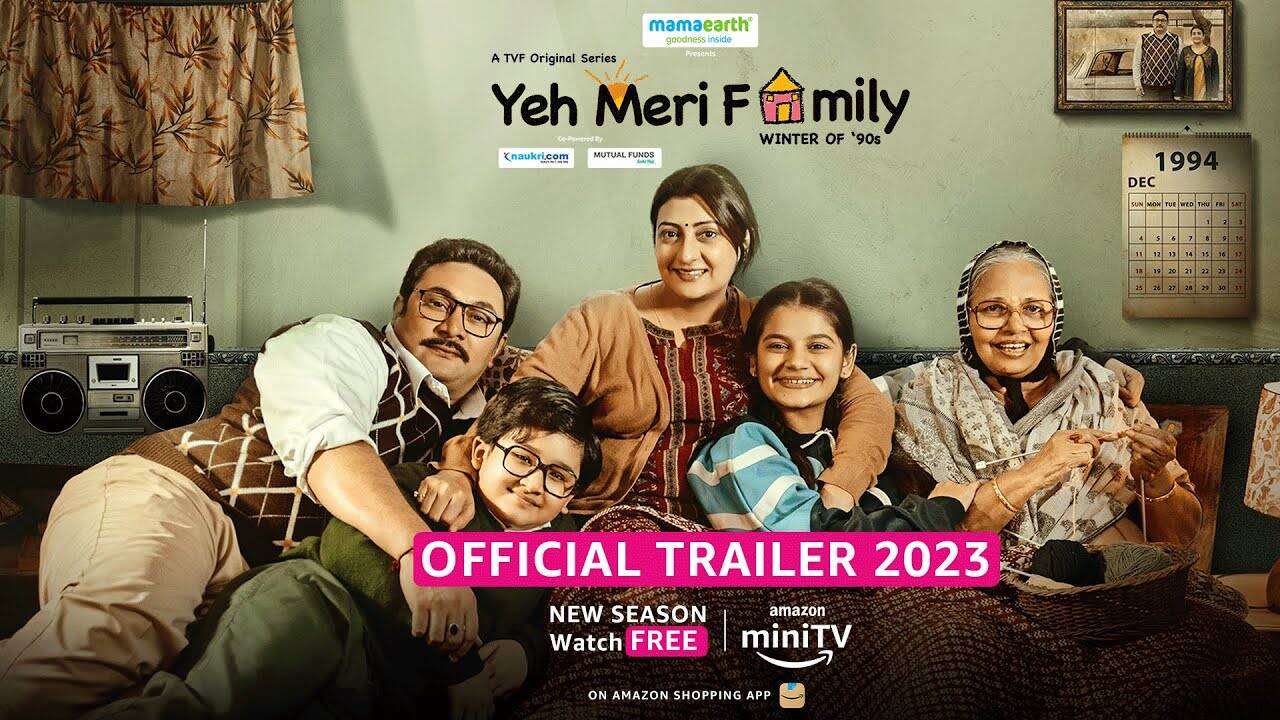 Yeh Meri Family Trailer: Hetal Gada, Anngad Maaholay, Rajesh Kumar ...