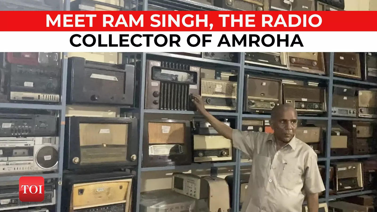 This Amroha man collects 1,100 radio sets inspired by PM Narendra Modi's 'Mann Ki Baat’