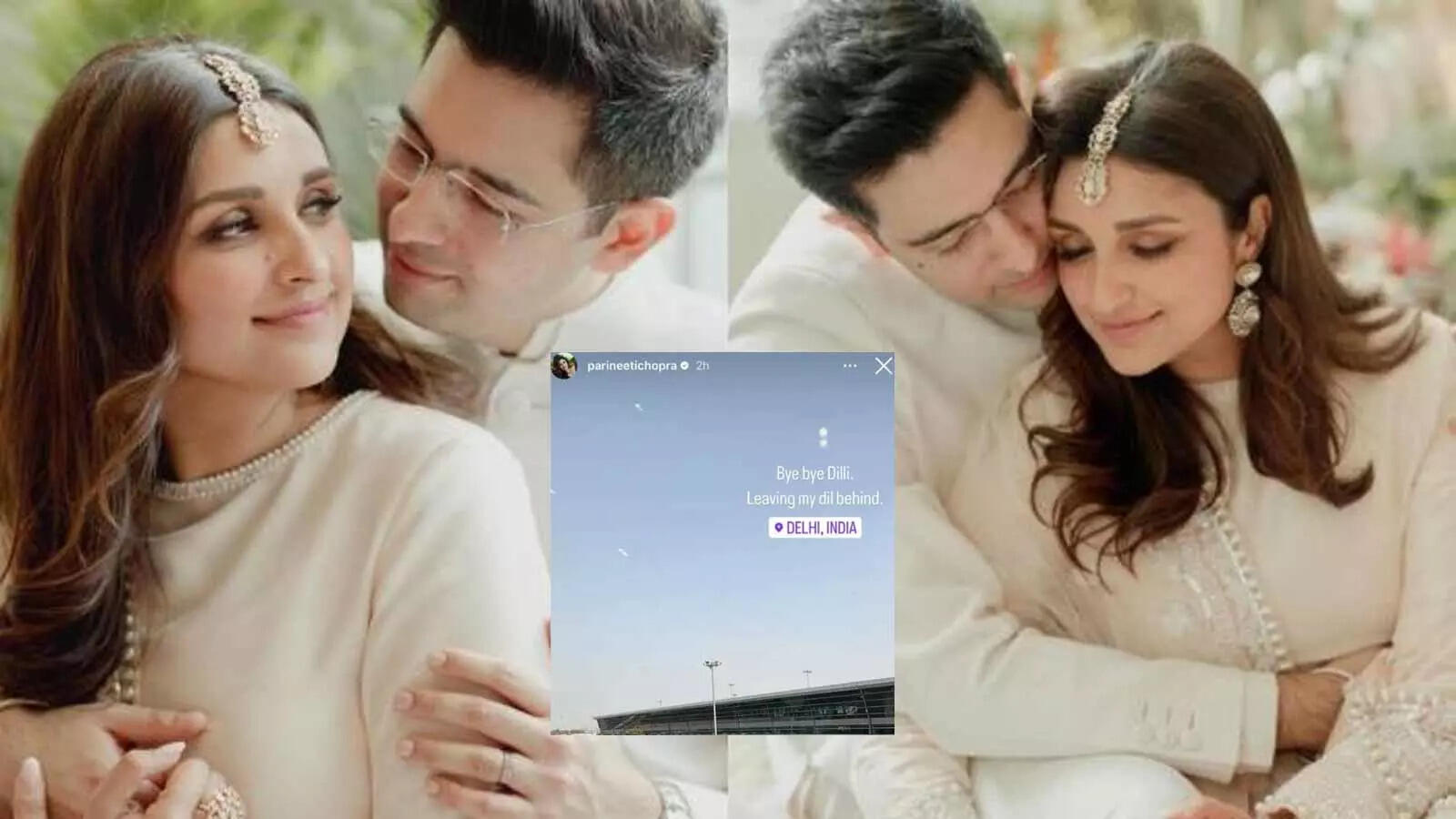 Parineeti Chopra leaves Delhi post engagement with Raghav Chadha; shares Instagram post saying ...