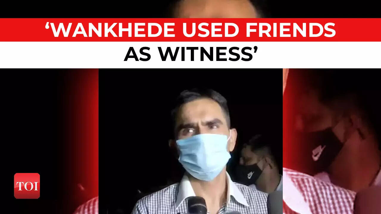 'Wankhede used friends as witness in multiple raids'