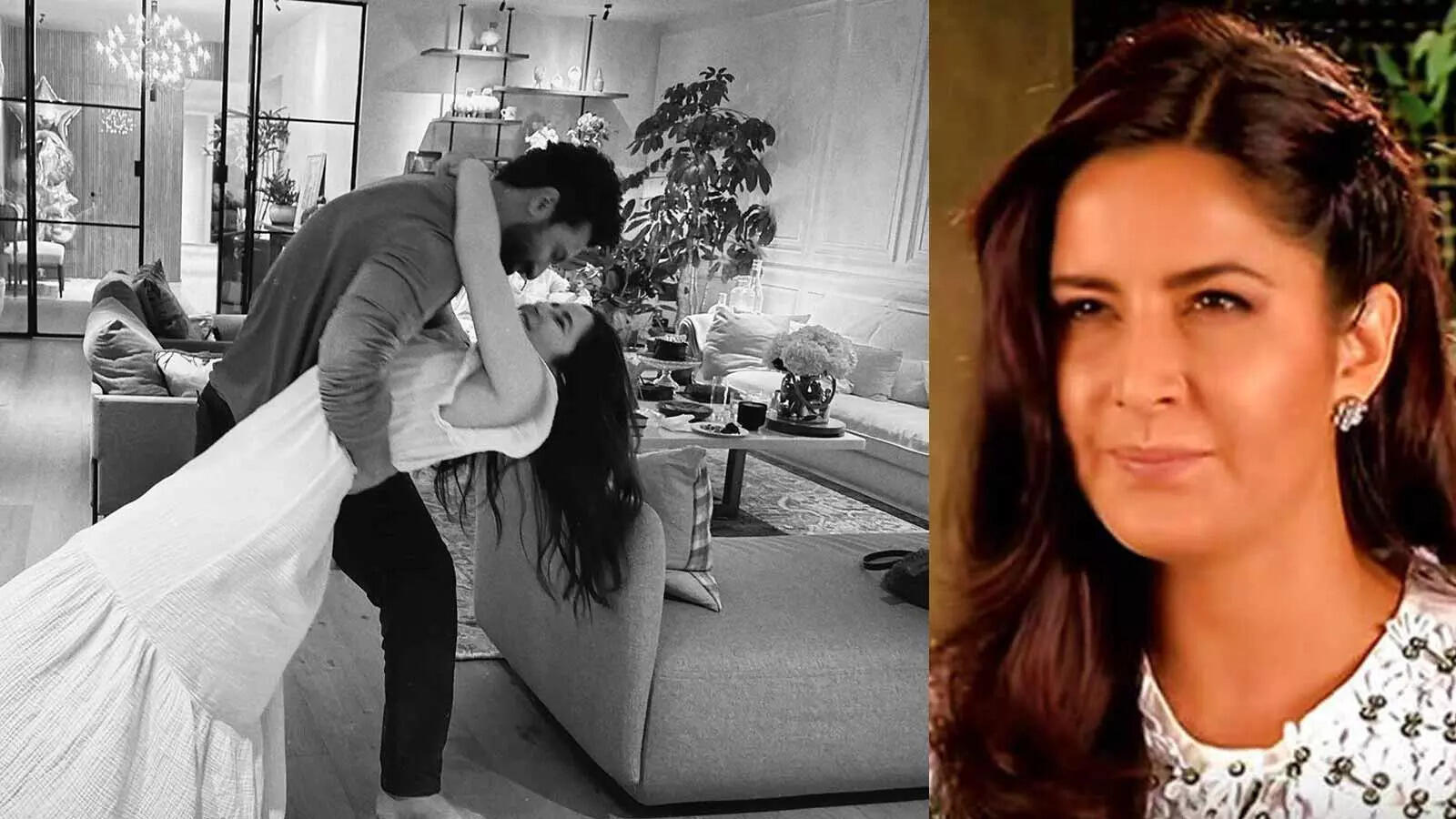 Katrina Kaif shares romantic moments with husband Vicky Kaushal on his ...